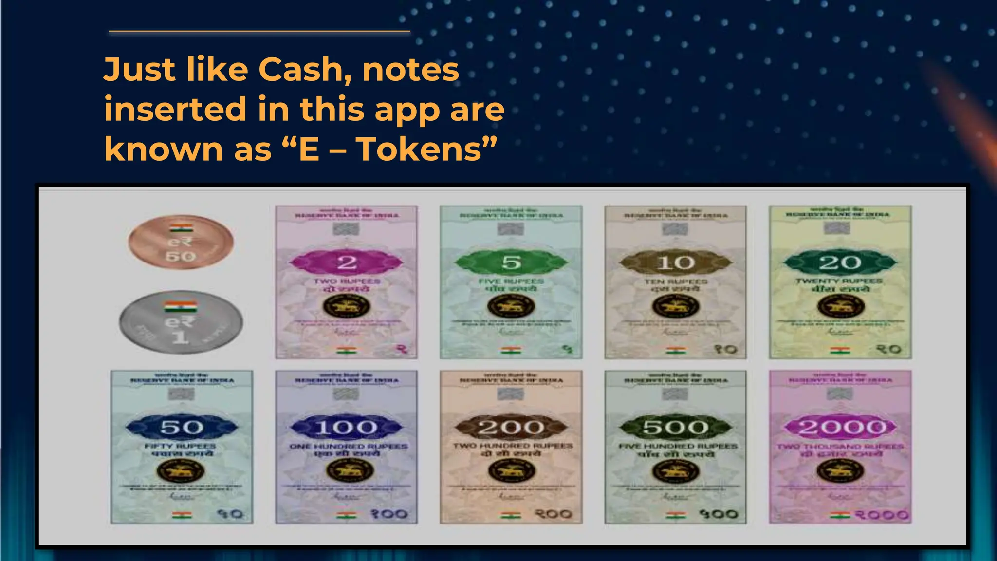 E - Rupee and E - Token Landscape (1).pptx | Credit Cards | Personal Debt