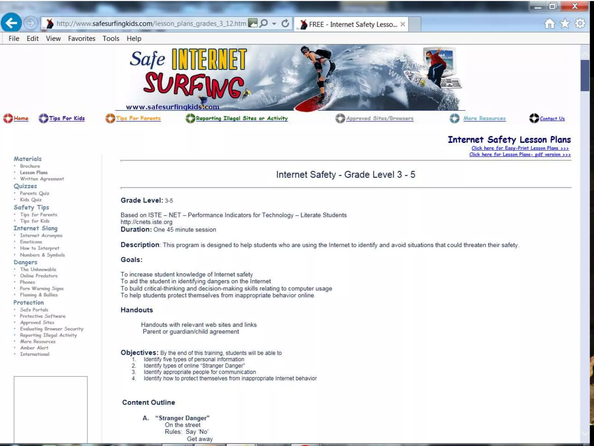 E safety for kids: curriculum, lessons, resources | PPT