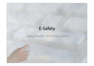 E safety-slide-presentation | PDF