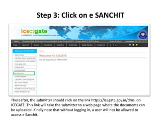 E sanchit | PPT