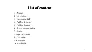 E secure transaction project ppt(Design and implementation of e-secure transaction system) | PPTX