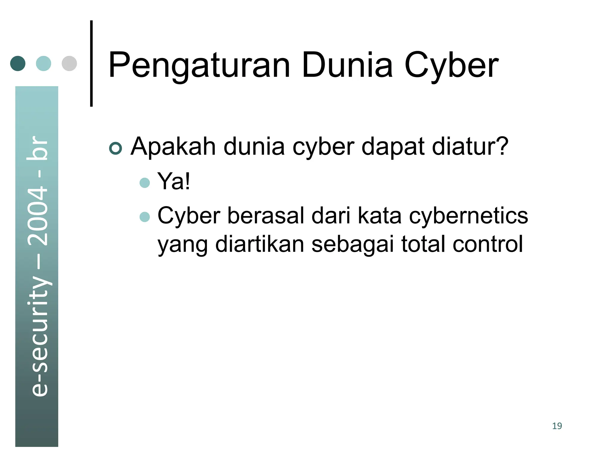 presentasi e security atau keamanan data | PPT