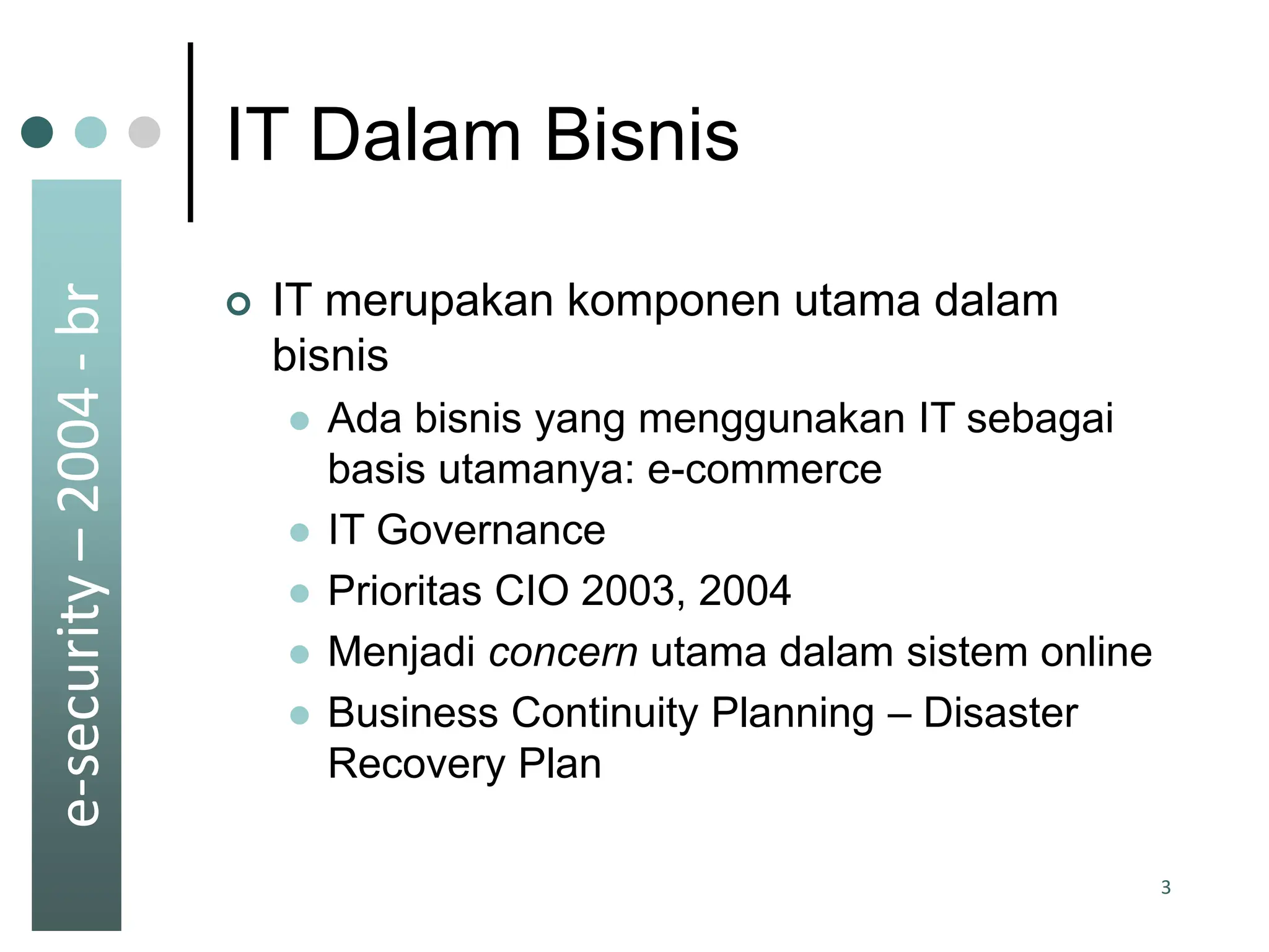 presentasi e security atau keamanan data | PPT