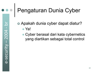 presentasi e security atau keamanan data | PPT