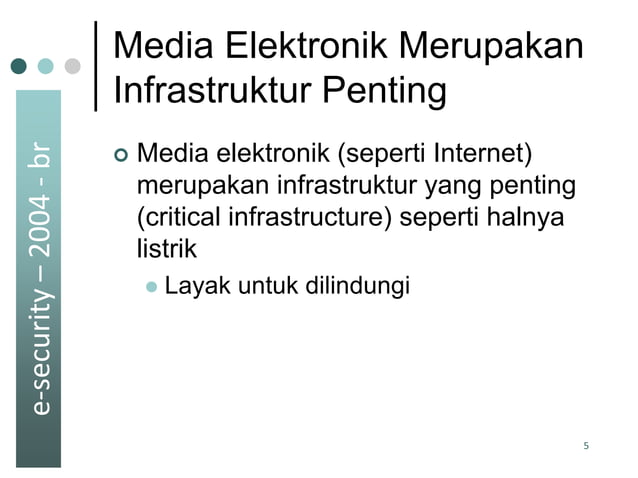 presentasi e security atau keamanan data | PPT