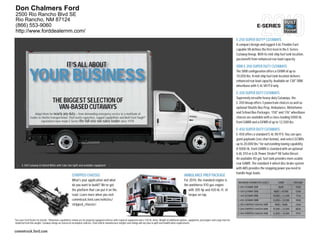 2010 Ford E Series Albuquerque | PDF