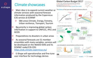 E-shape climate showcase | PPT