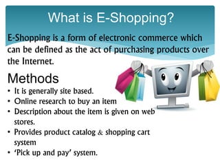 E shopping | PPTX