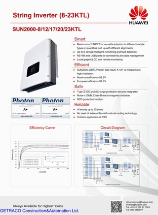 E showcase+huawei+smart+pv+plant+solutions | PDF