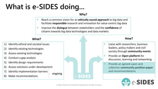 e-SIDES and Ethical AI | PPT