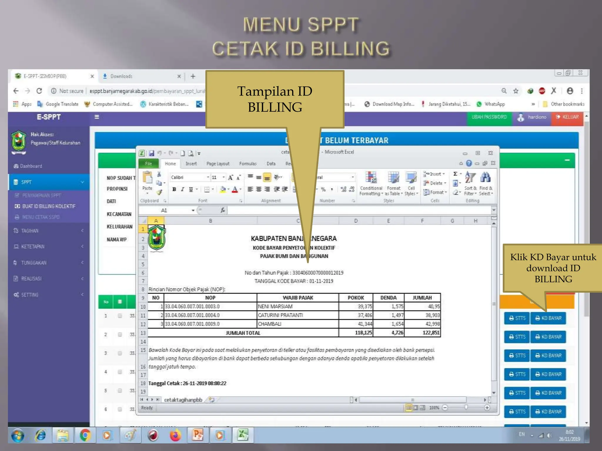 Tutorial Penggunaan Aplikasi E-SPPT Kabupaten Banjarnegara.pptx