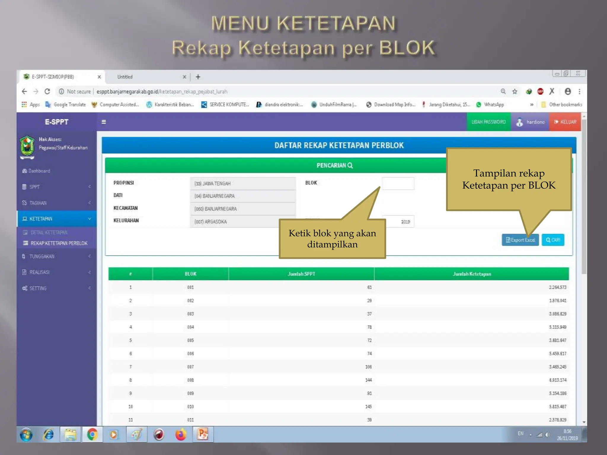 Tutorial Penggunaan Aplikasi E-SPPT Kabupaten Banjarnegara.pptx