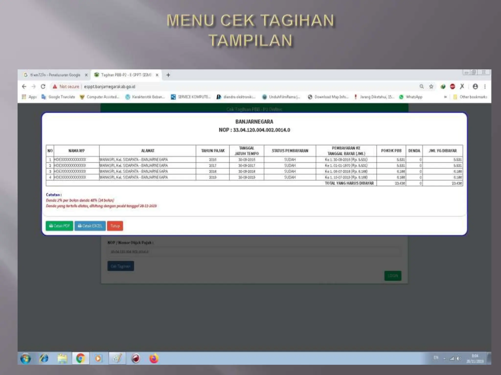 Tutorial Penggunaan Aplikasi E-SPPT Kabupaten Banjarnegara.pptx