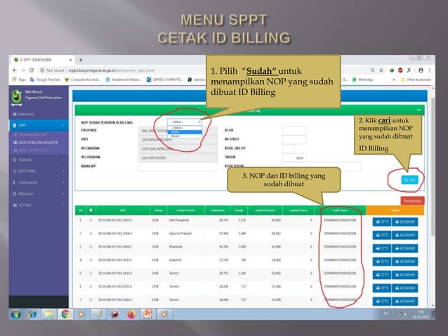 Tutorial Penggunaan Aplikasi E-SPPT Kabupaten Banjarnegara.pptx