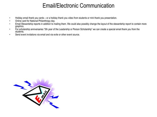 Electronic Stewardship Plan | PPT