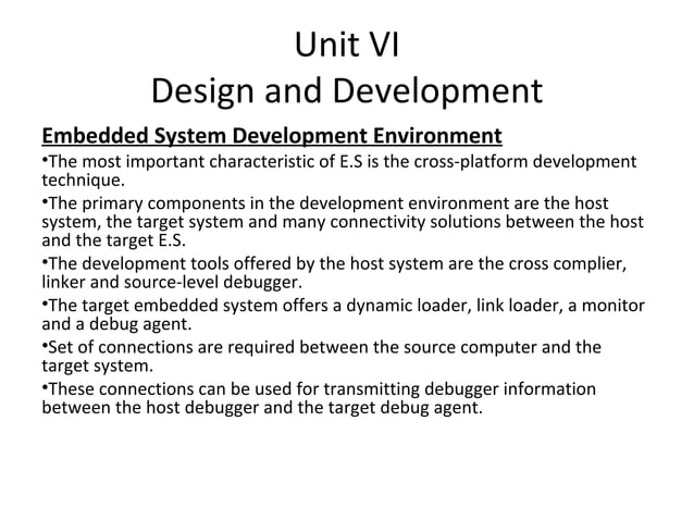 E.s unit 6 | PPT | Programming Languages | Computing