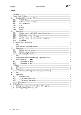 BMW ENET Cable E-sys F-series Coding user manual | PDF