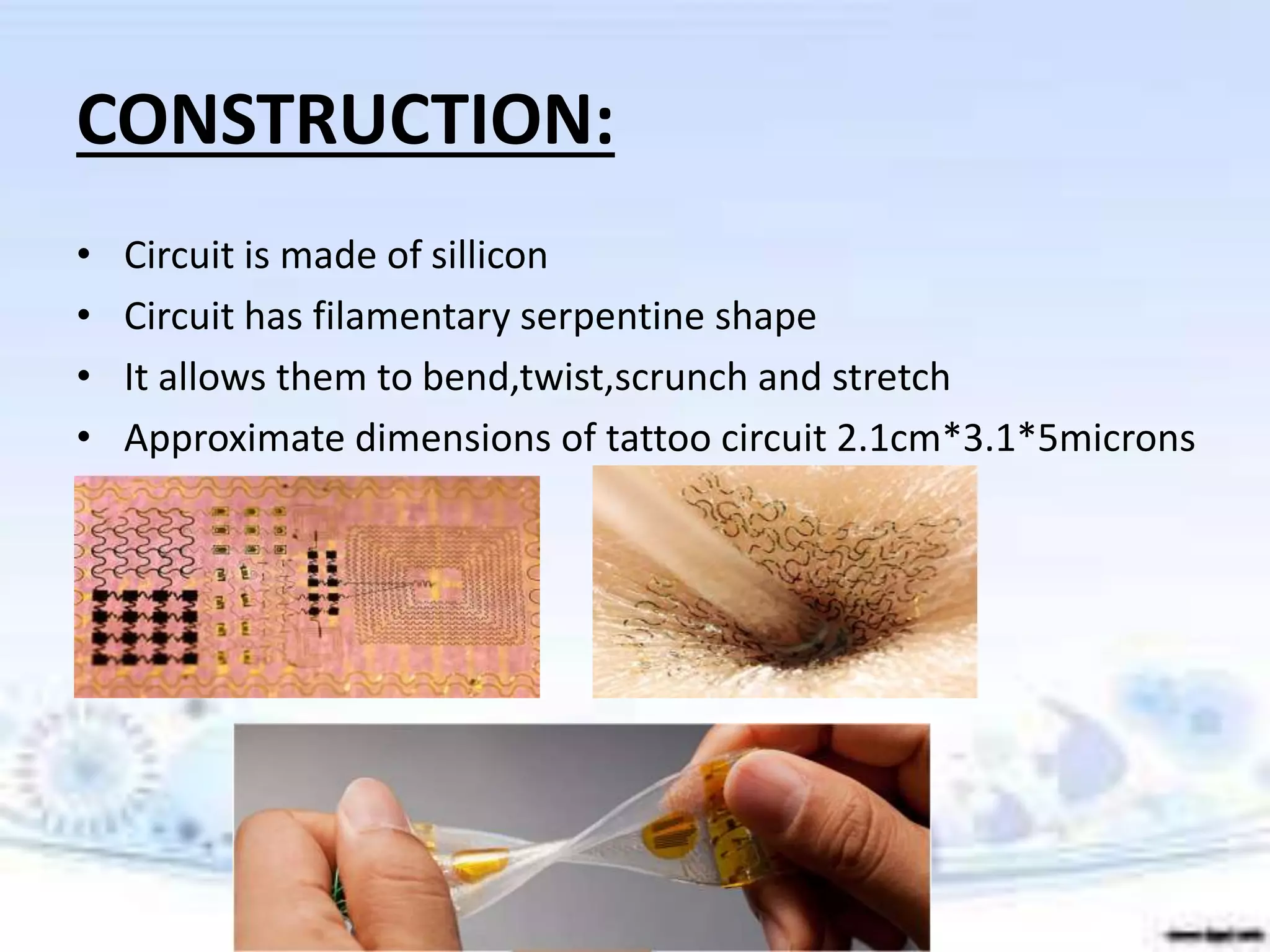 ELECTRONIC TATTOO | PPTX
