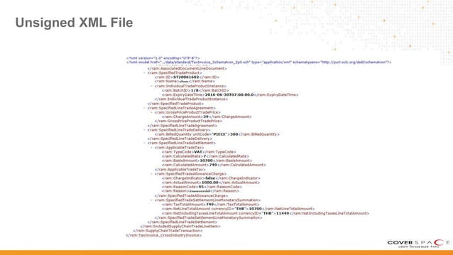 CoverSpace : E-tax invoice & e-receipt (version 2.2) | PDF