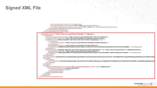 CoverSpace : E-tax invoice & e-receipt (version 2.2) | PDF