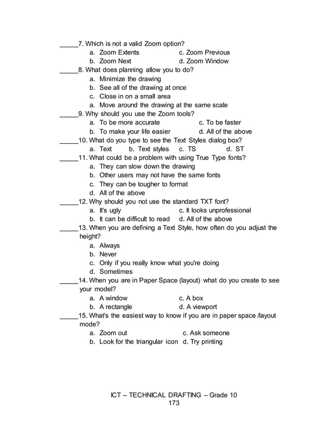 Technical Drafting Module 6 | PDF | Computing | Technology & Computing