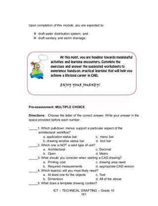 Technical Drafting Module 6 | PDF