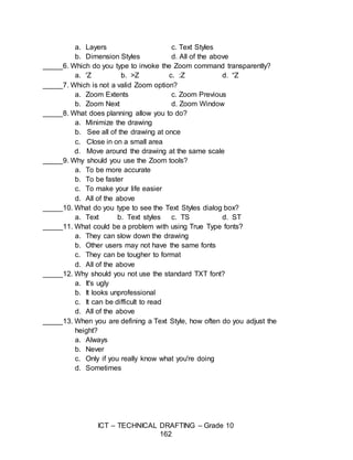 Technical Drafting Module 6 | PDF