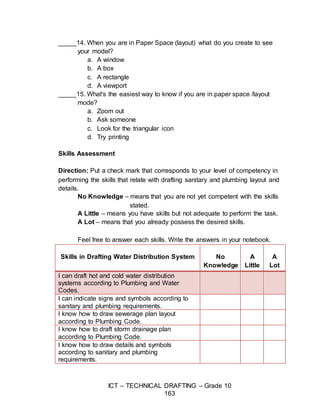 Technical Drafting Module 6 | PDF