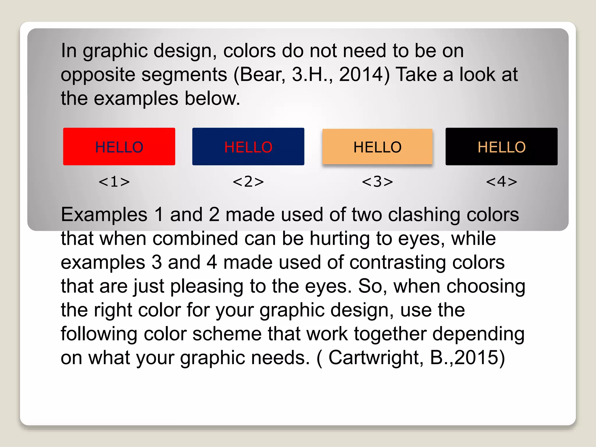 Basic Principles Of Graphics and Layout | PPTX
