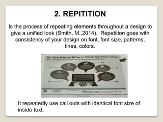 Basic Principles Of Graphics and Layout | PPTX