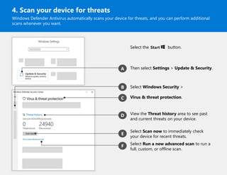 Windows Security: Changing and Adding User Account | PPTX