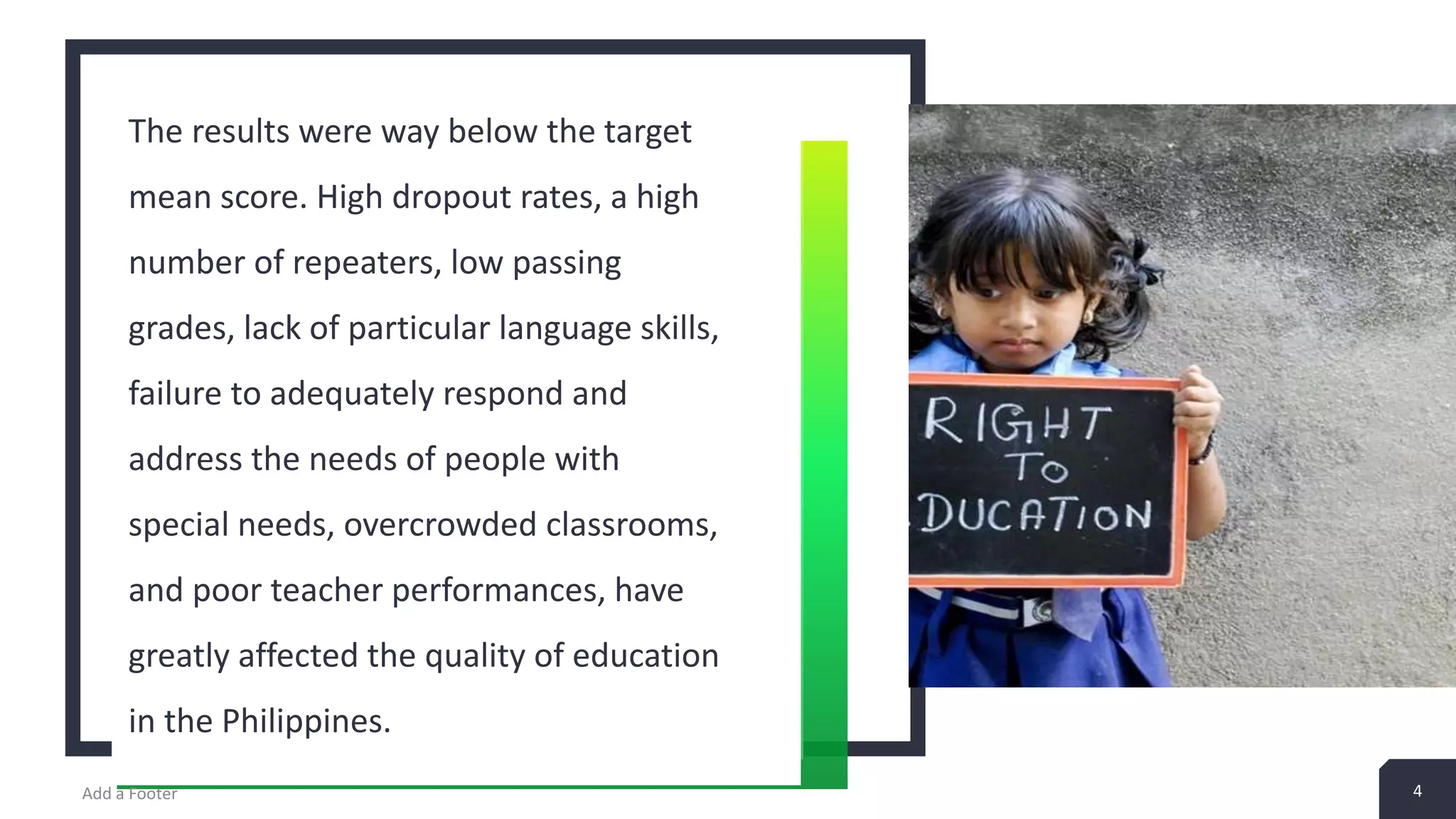 Lack of Education | PPTX