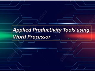 E-TECH it's about technologies and computer | PPTX