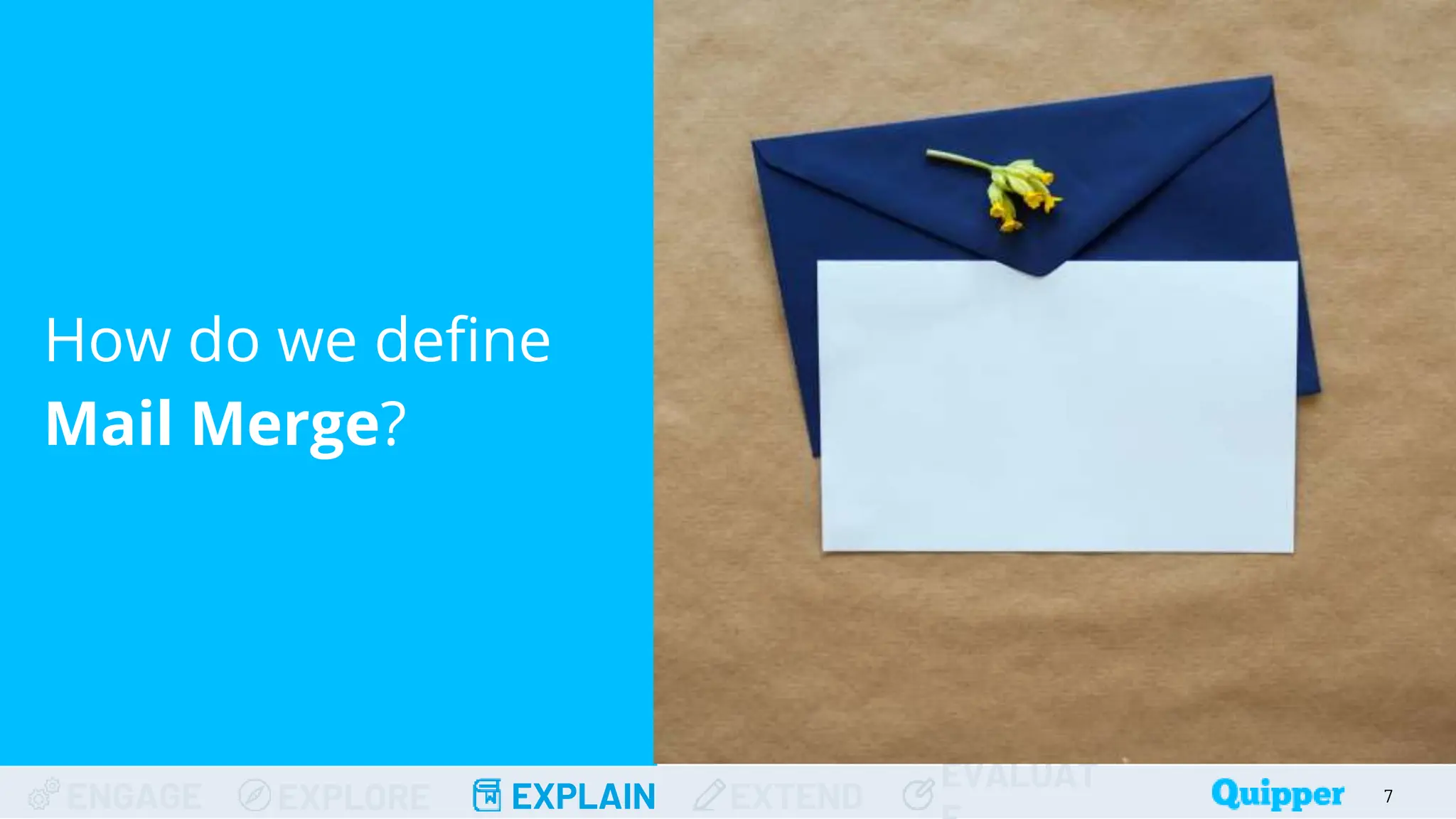 E-Tech Lesson 8 Mail Merge and Label Generation | PPTX