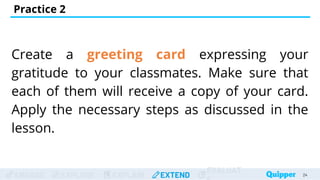 E-Tech Lesson 8 Mail Merge and Label Generation | PPTX