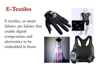 E textiles | PPTX