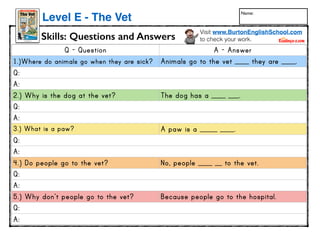 E - The Vet | PDF | Pets