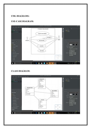 E-TICKETING ON RAILWAY TICKET RESERVATION | DOCX