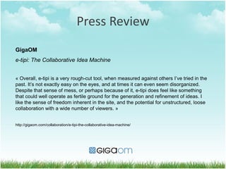 e-tipi presentation | PPT