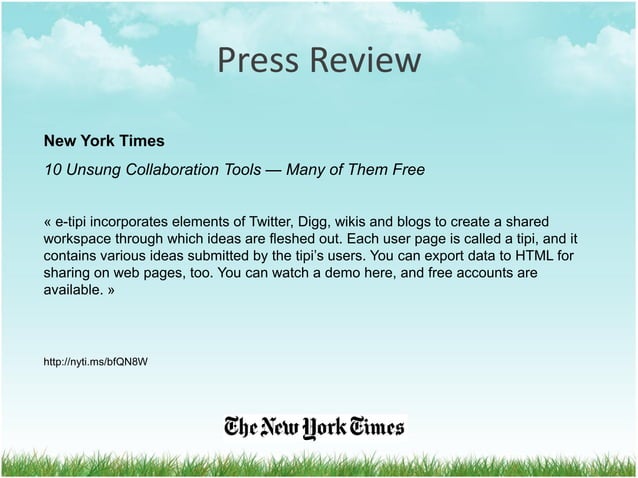 e-tipi presentation | PPT