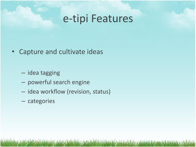 e-tipi presentation | PPT