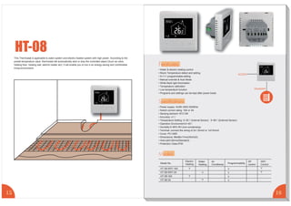 E top controls thermostat catalog | PDF | Manufacturing Industry | Industries