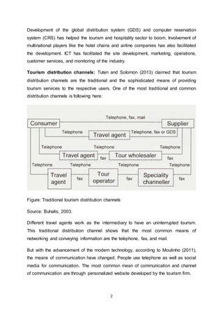 E-Tourism Assignment | DOCX