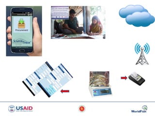 SourcTrace E-traceability in World Fish USAID-AIN Project for Prawn ...