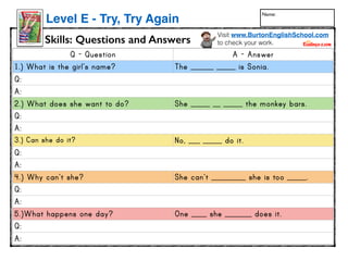 E - Try, Try Again | PPT