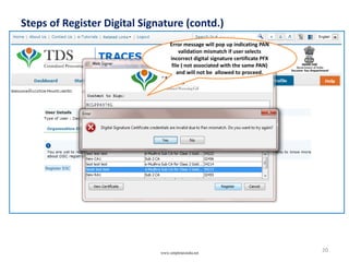 E tutorial - digital signature | PPT