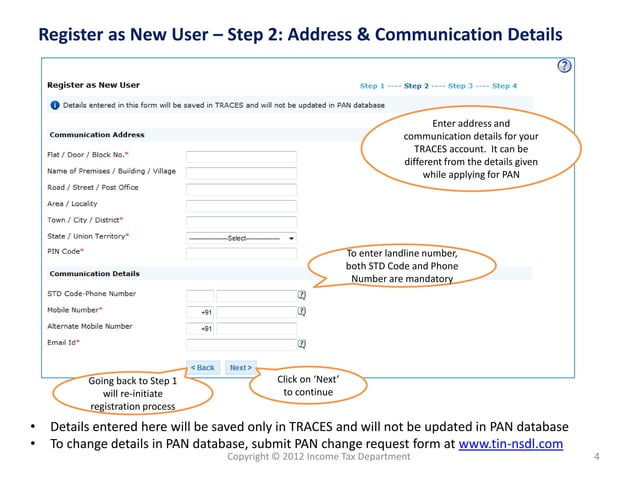 E tutorial - tax payer registration and login | PDF | Personal Taxes ...