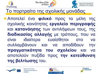 Η Διαδικασία της Αυτο-αξιολόγησης και το e-twinning ως Εργαλείο ...