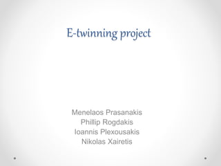 How a Greek dialogue starts... | PPTX