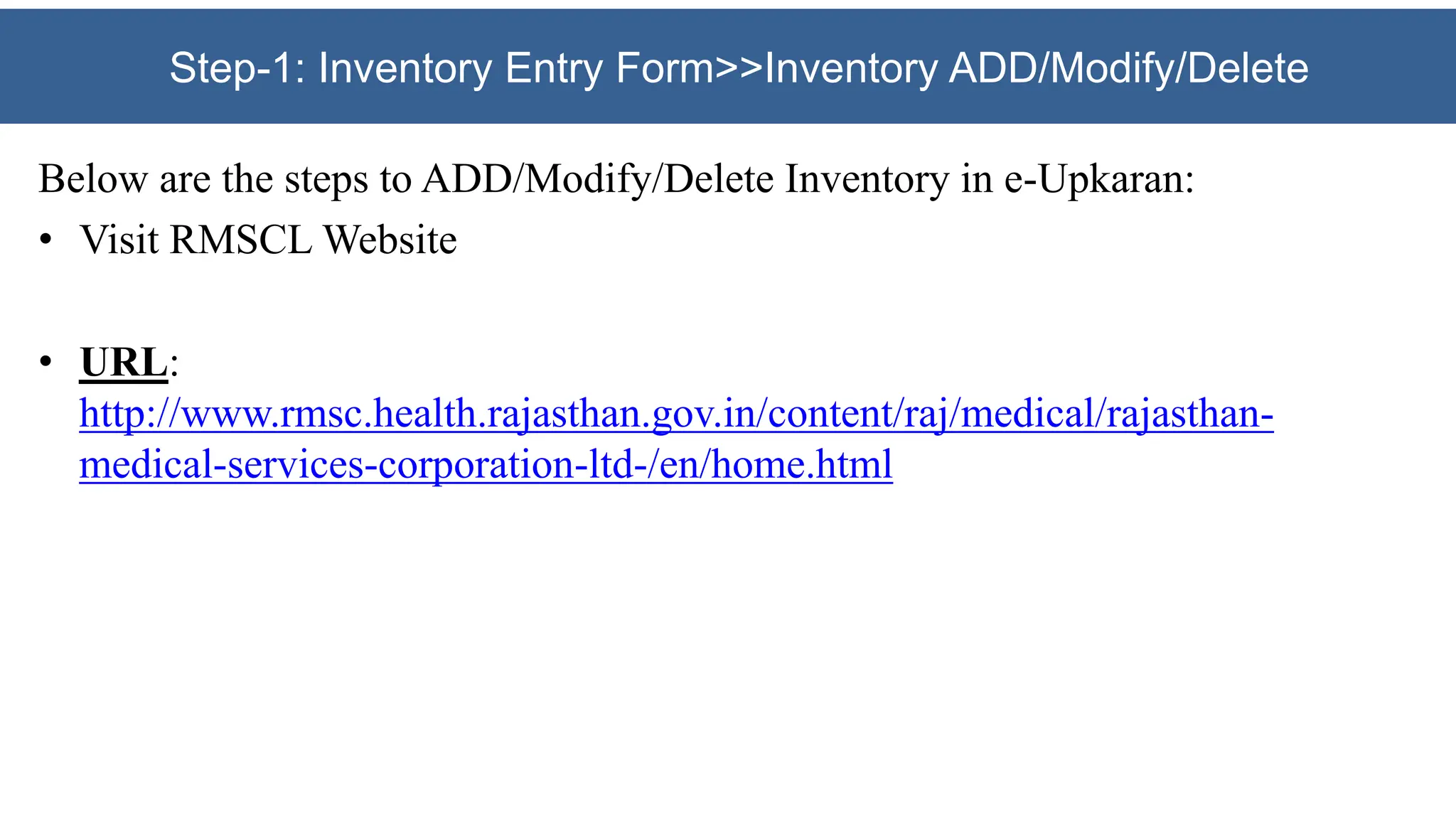 e-Upkaraan PPT Medical College entry.pptx